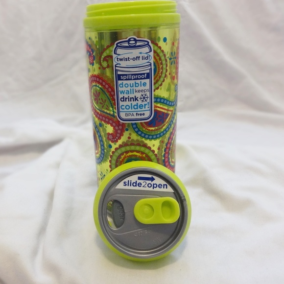 Cool Gear | Kitchen | Cool Gear Paisley Double Wall Drink Container ...